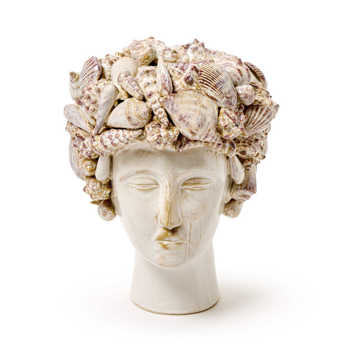 Shell Head Planter – Lila Malone Interiors